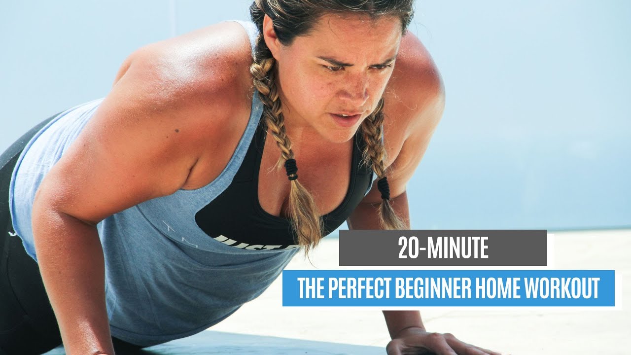 20-minute beginner workout - YouTube
