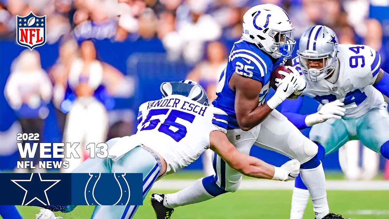 Dallas Cowboys vs. Indianapolis Colts | 2022 Week 13 NFL News - YouTube