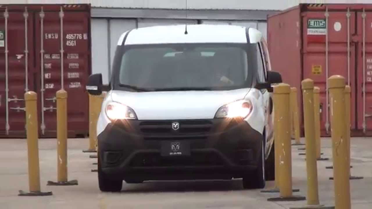 2015 RAM ProMaster City 1st drive and autocross test at Troublemaker ...