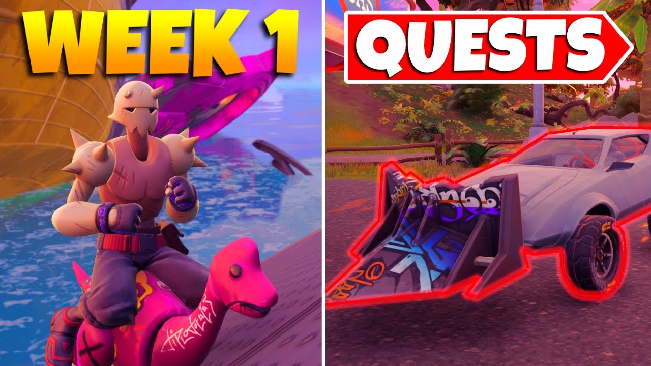 Every Week 1 Quest in Fortnite - Chapter 3 Season 3 - YouTube