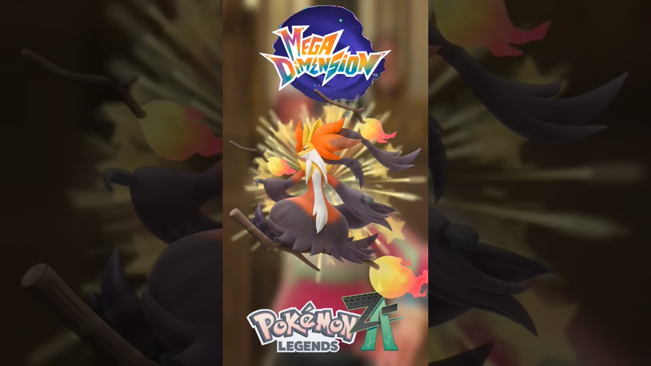 Mega Evolution: Shiny Alpha Mega DELPHOX‼️ 🧬 #pokemon #pokemonlegendsza ...