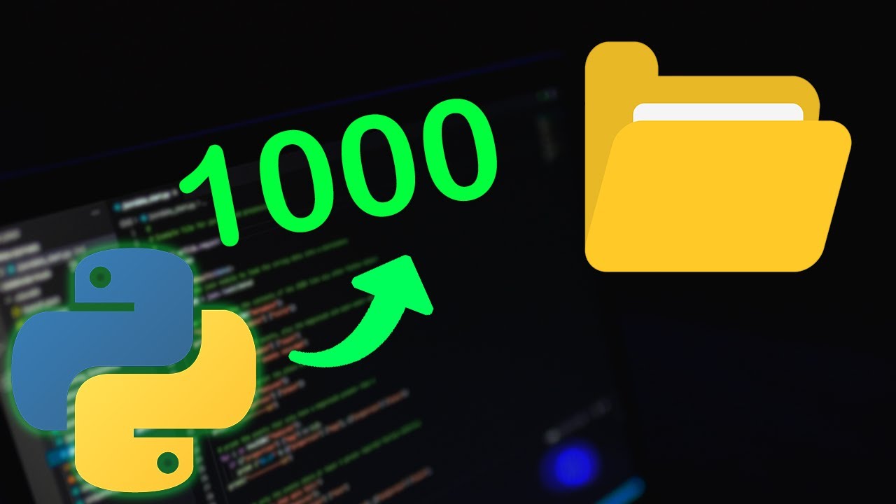 I Created 1000 Folders in One Second ! - YouTube