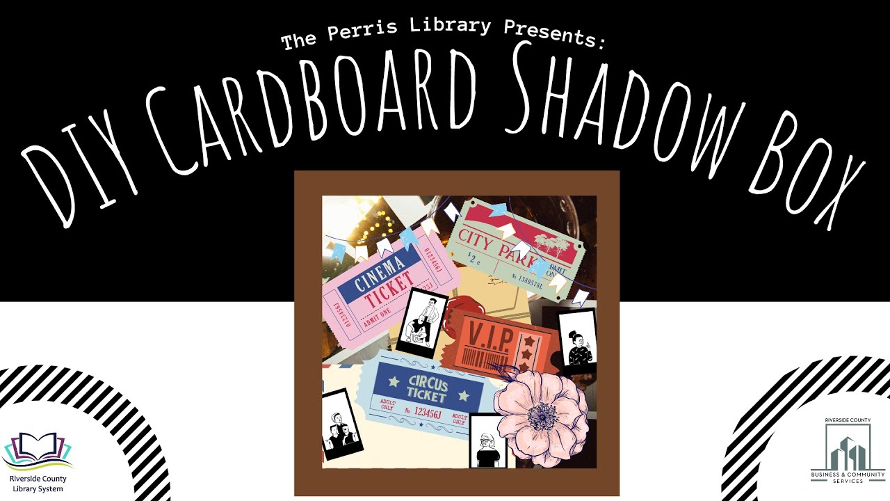 DIY Cardboard Shadow Box - YouTube