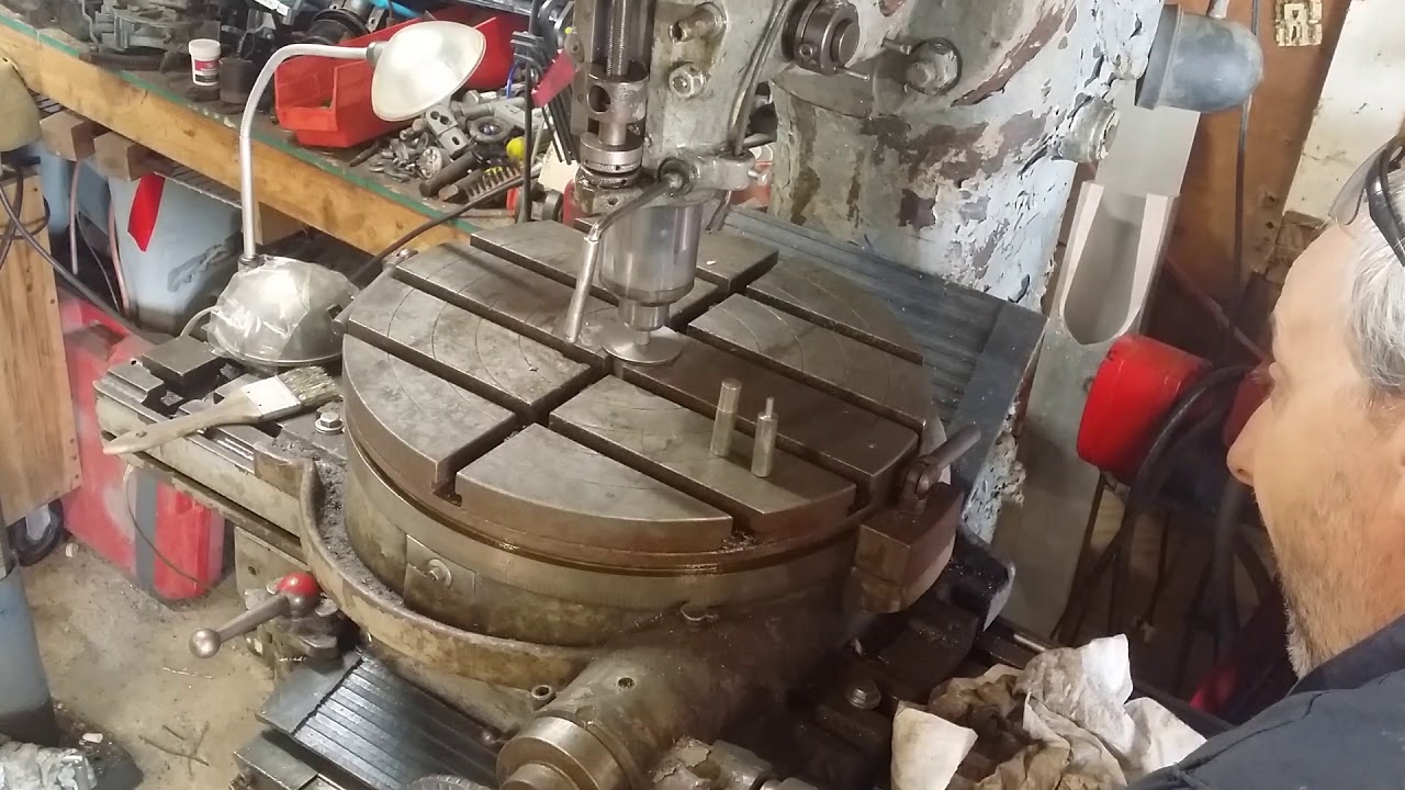 Rotary table centering device - YouTube