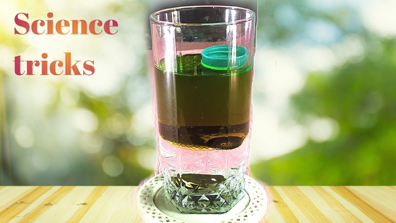 Science Experiment with Water, Kerosene and Mustard oil//Different ...