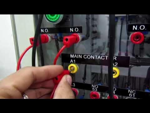 Testing a Direct Online Motor Starter using Motor Controls Trainer ...