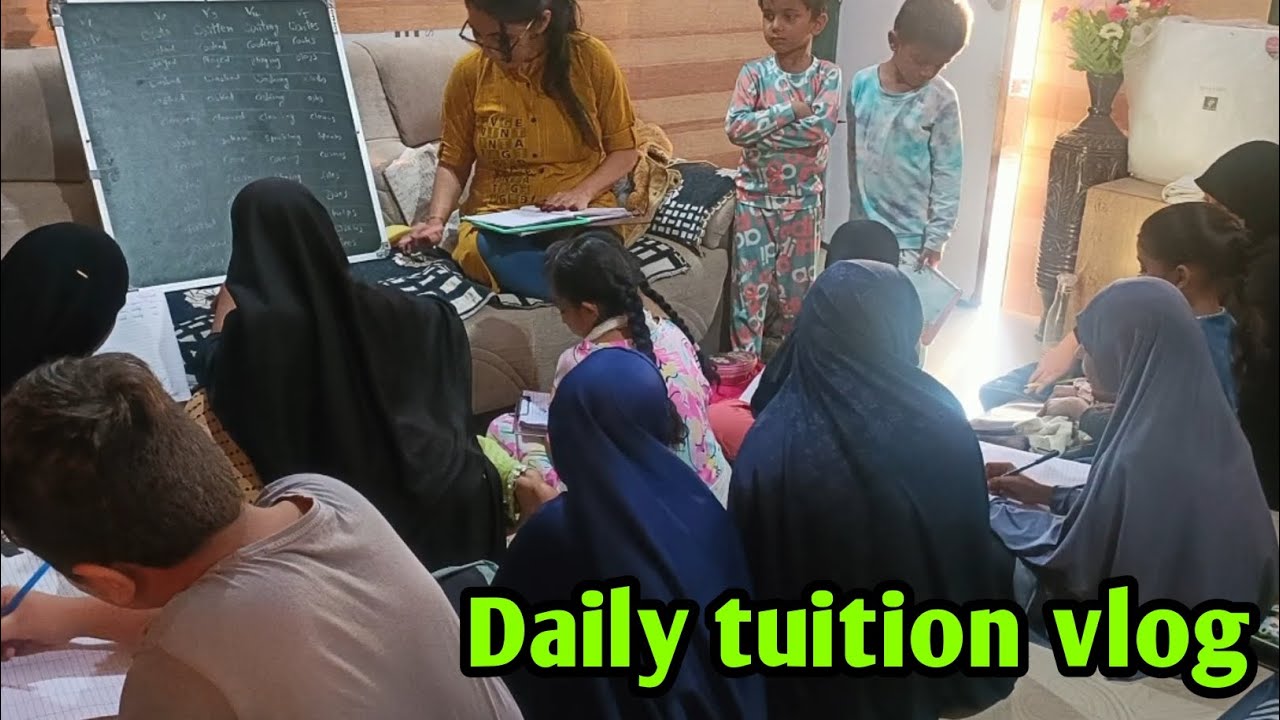 # Daily tuition vlog # - YouTube