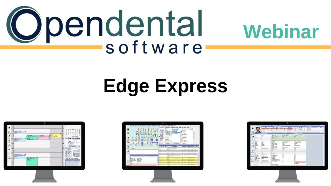 Open Dental Webinar - Edge Express - YouTube