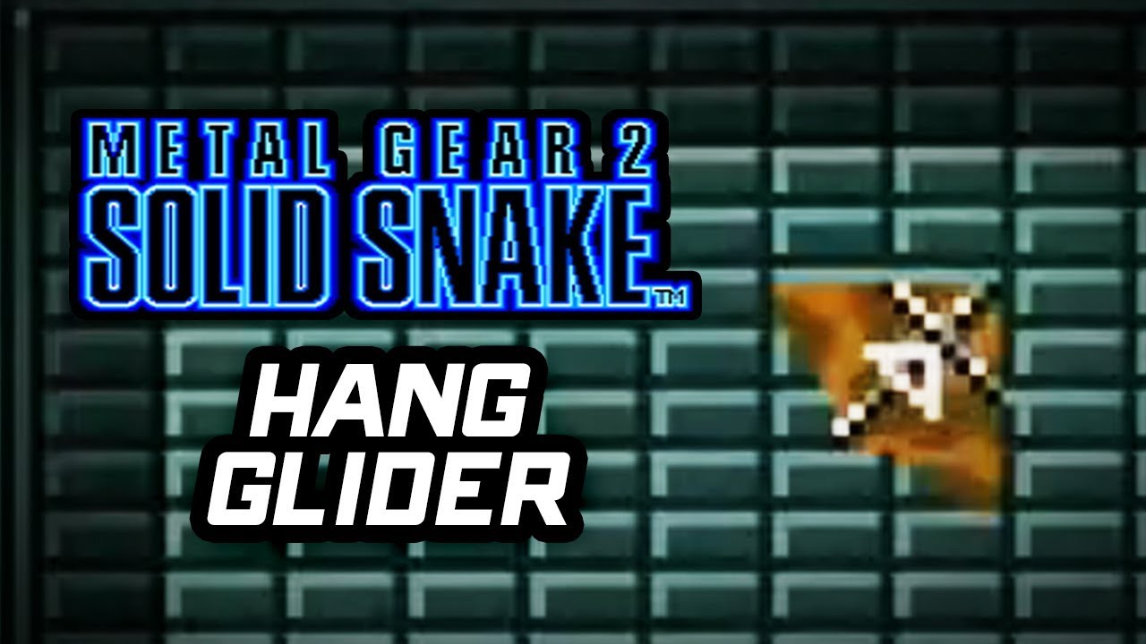 HANG GLIDER - Metal Gear 2: Solid Snake (MG2) - YouTube
