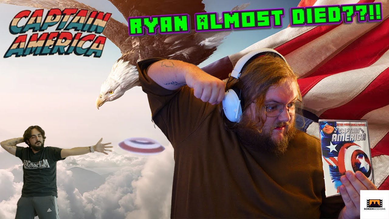 Ryan Crashes Out Hard! - Captain America 1979 - YouTube