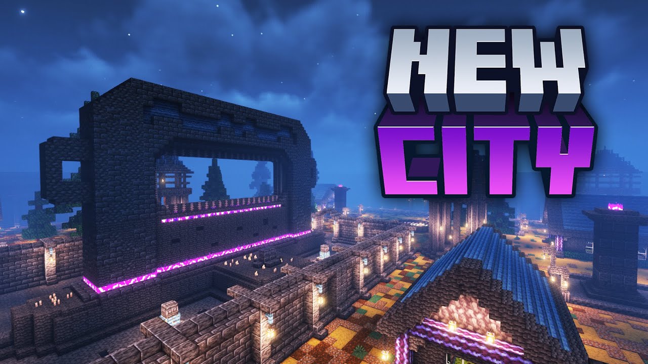 I Visited The New City in Minecraft - YouTube