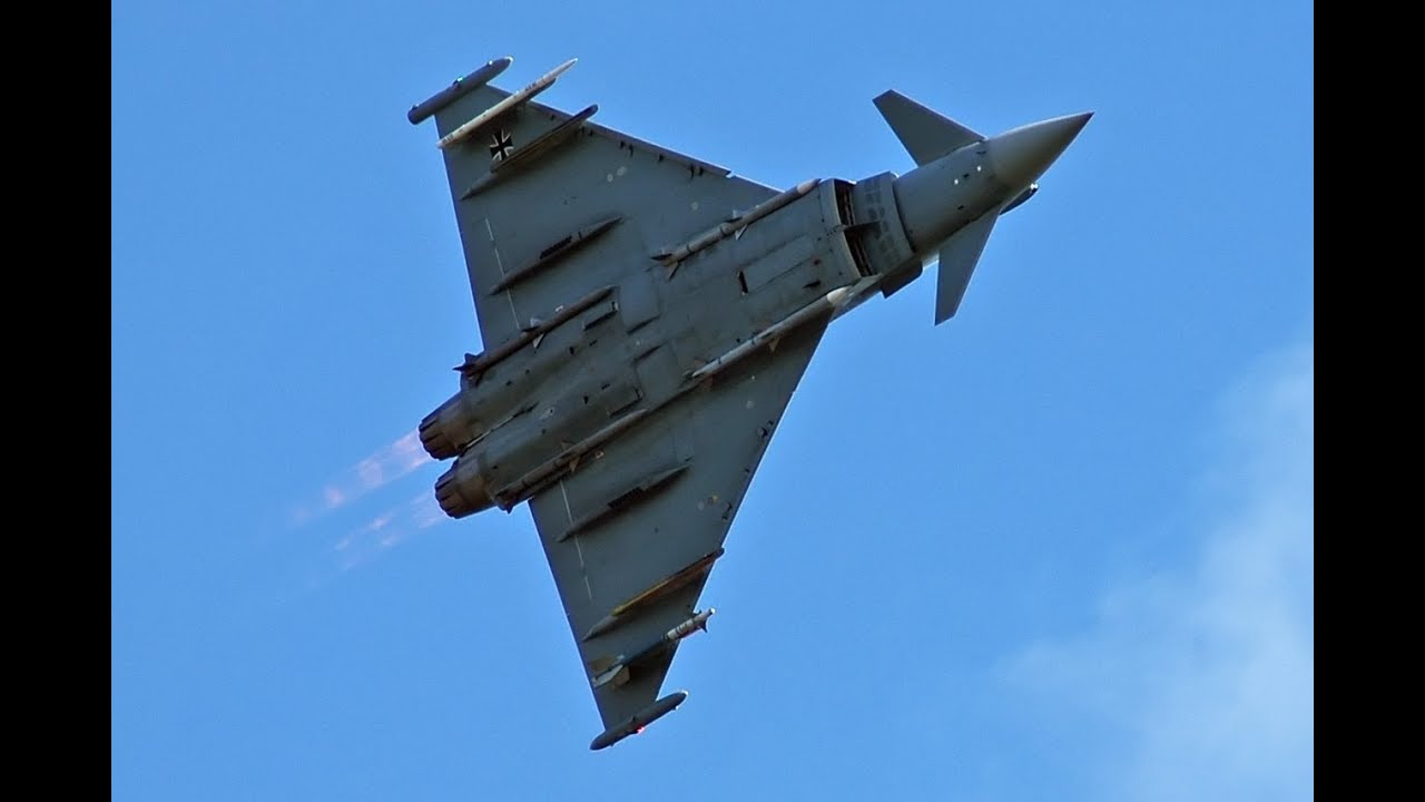 Eurofighter in Action at ILA Airshow - YouTube