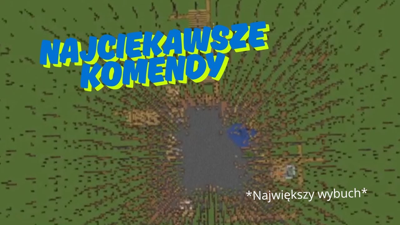 NAJCIEKAWSZE KOMENDY DO MINECRAFT'A 📋 - YouTube