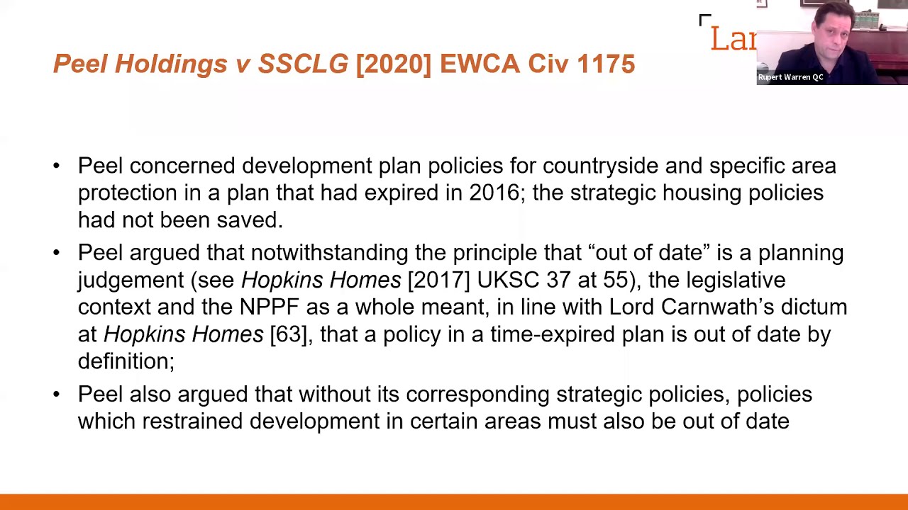 2020 Planning High Court Challenges webinar series, Part 2 - YouTube