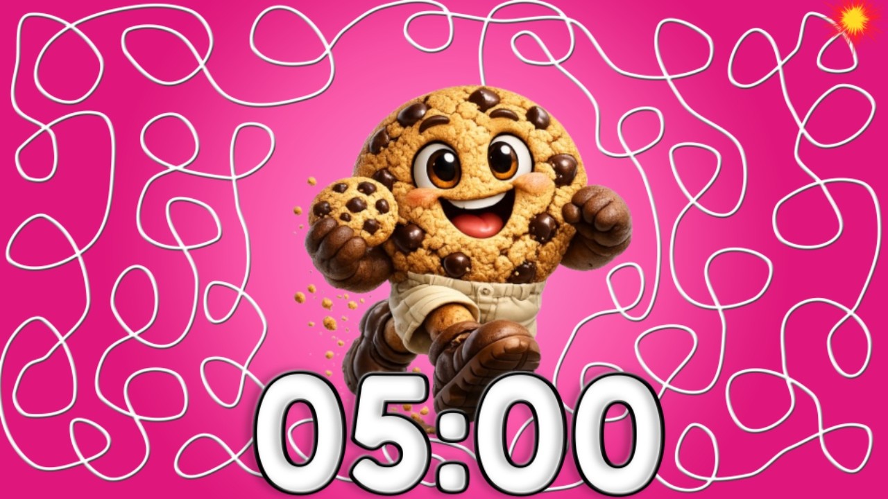 5 Minute Timer Bomb Cookie Run Countdown - YouTube