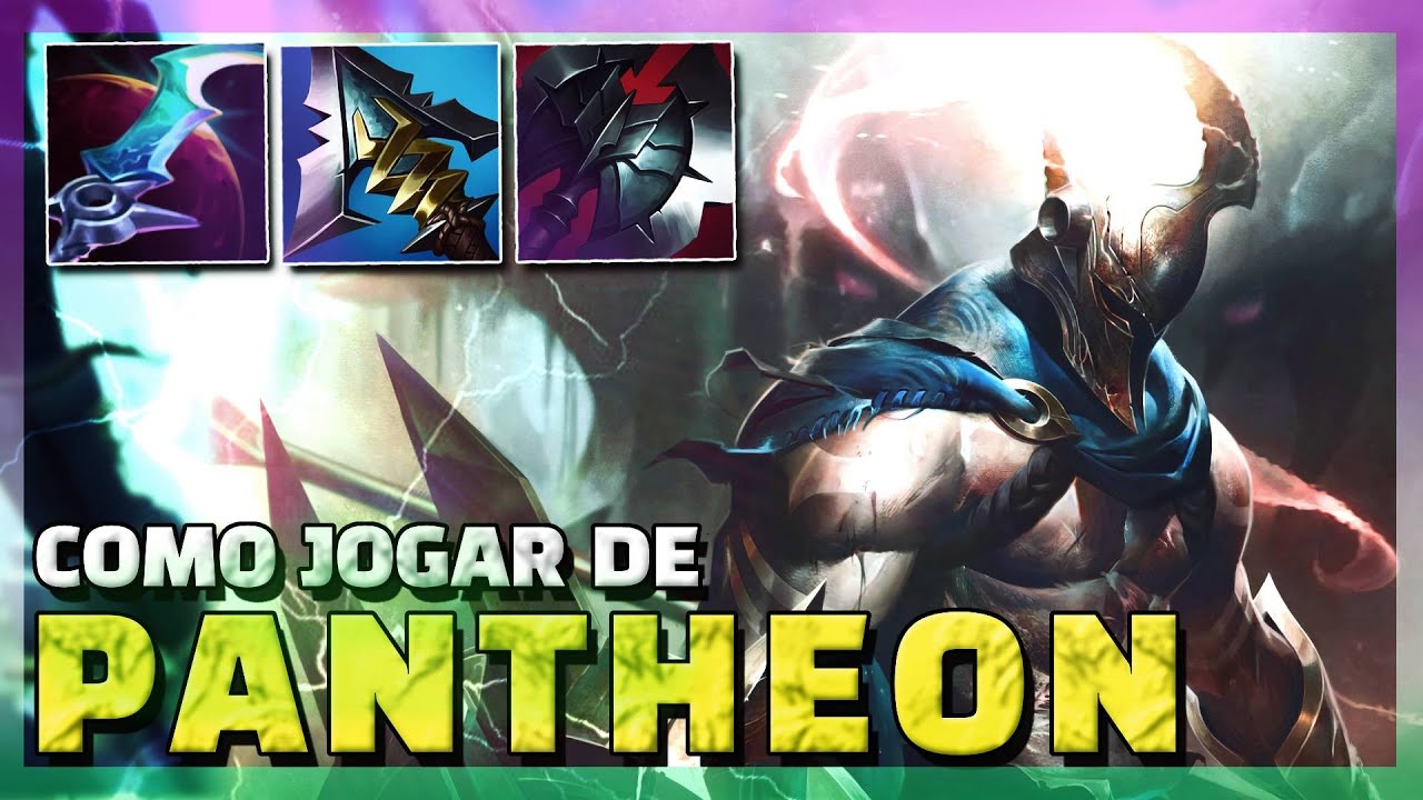 COMO JOGAR DE A a Z: PANTHEON MID - League of Legends Gameplay Completa ...