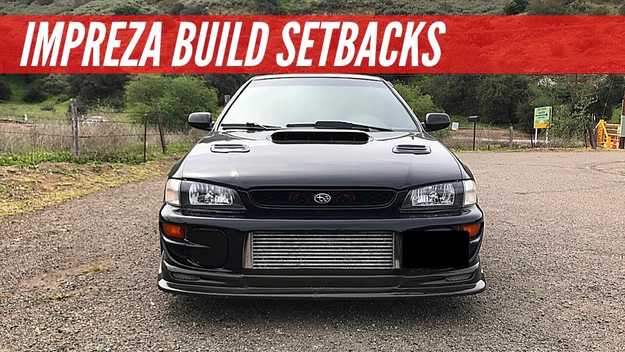 Impreza GC8 Build Setbacks // Oil Leaks, Air Oil Separator & Boost ...