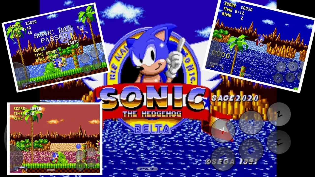 Sonic 1 Delta demo SAGE 2020 - YouTube