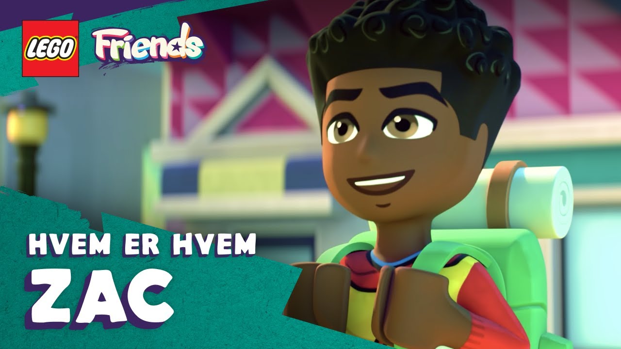 LEGO Friends - Hvem er hvem: Zac - YouTube