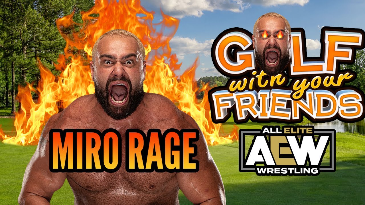 MIRO'S EPIC RAGE QUIT! | AEW Golf with Dark Order and Friends! - YouTube