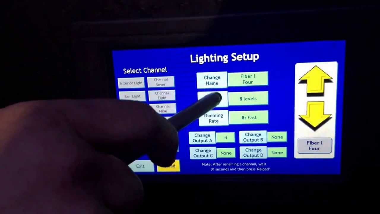 Smart touch setup outputs - YouTube