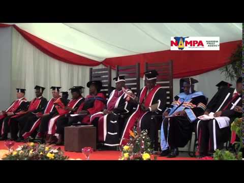 NAMPA: RUNDU UNAM Graduation 16 APRIL 2015 - YouTube