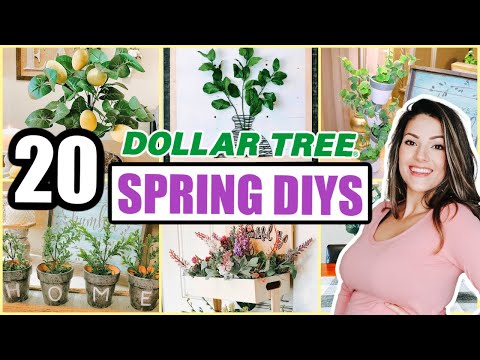 DIY Dollar Tree SPRING Decor Ideas (you need to try in 2022!) - YouTube