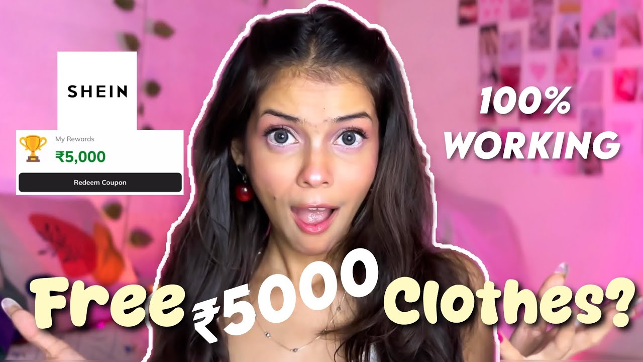 Free 5000 Rs Shein Shopping Voucher? 🤑💌Who Can Actually Get Clothes ...