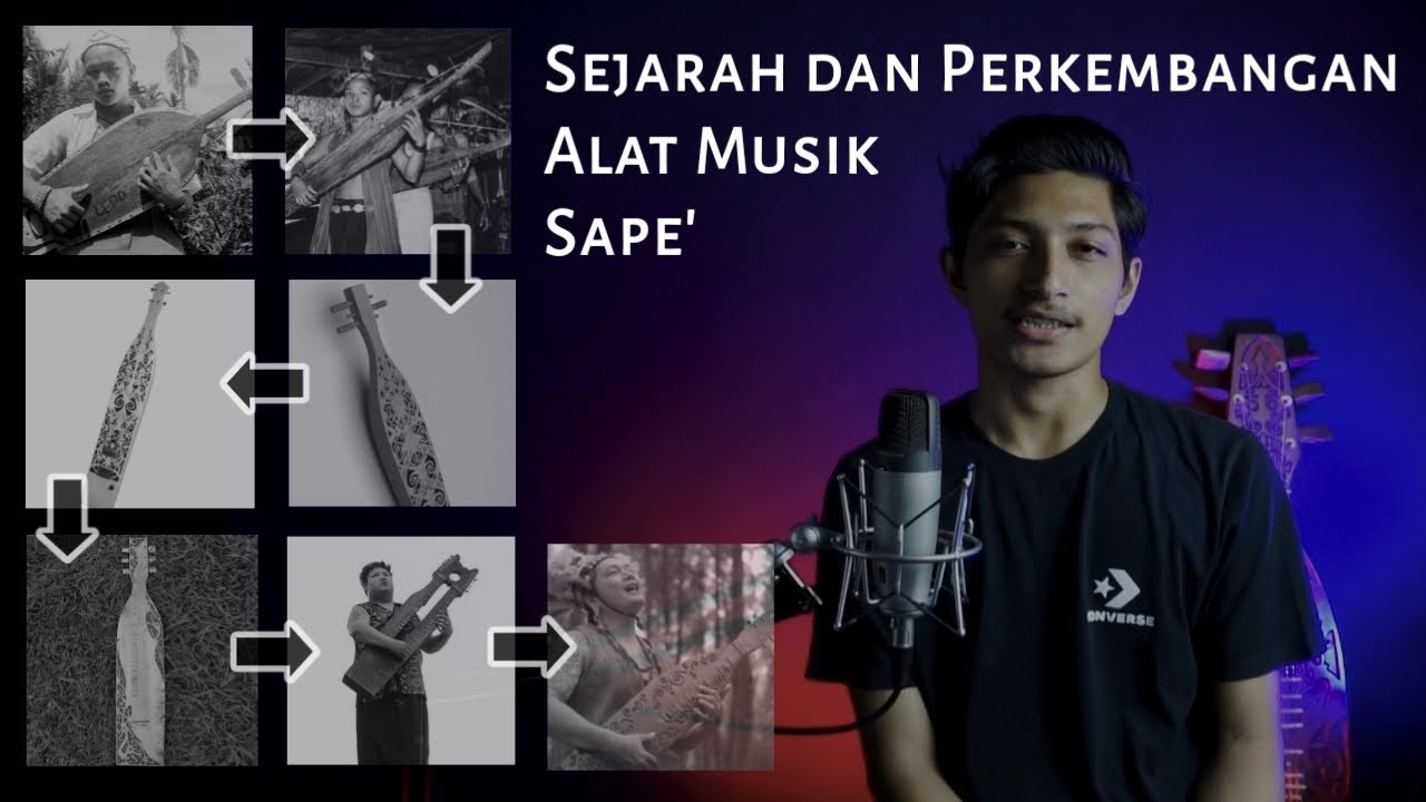 Sejarah dan Perkembangan Alat Musik Sape' - YouTube