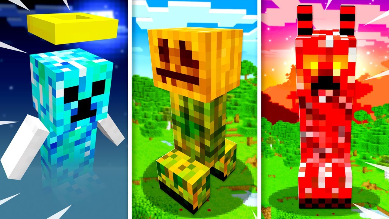 15 NEW Creepers that Minecraft Should ADD! - YouTube