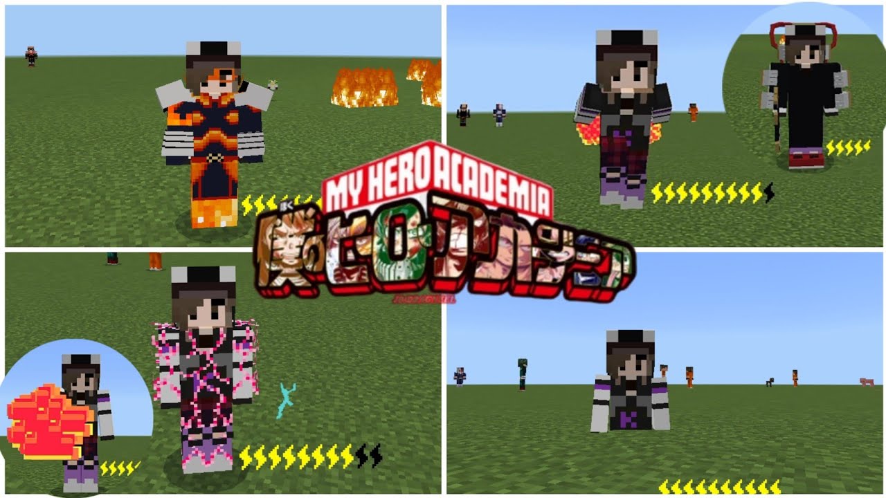 My Hero Academia Addon/Mod For Minecraft PE and Bedrock 1.19/1.20 ...