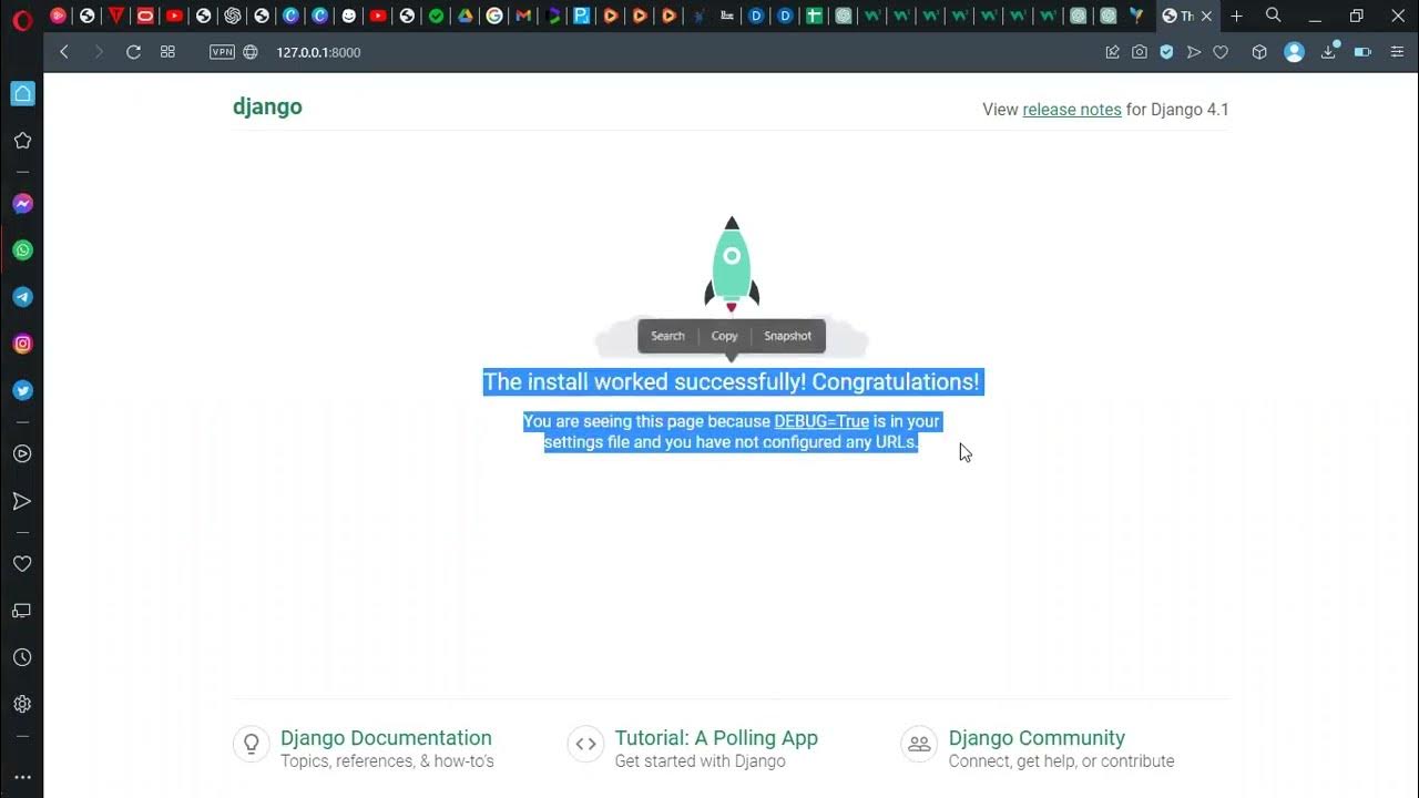 Django Installation Youtube