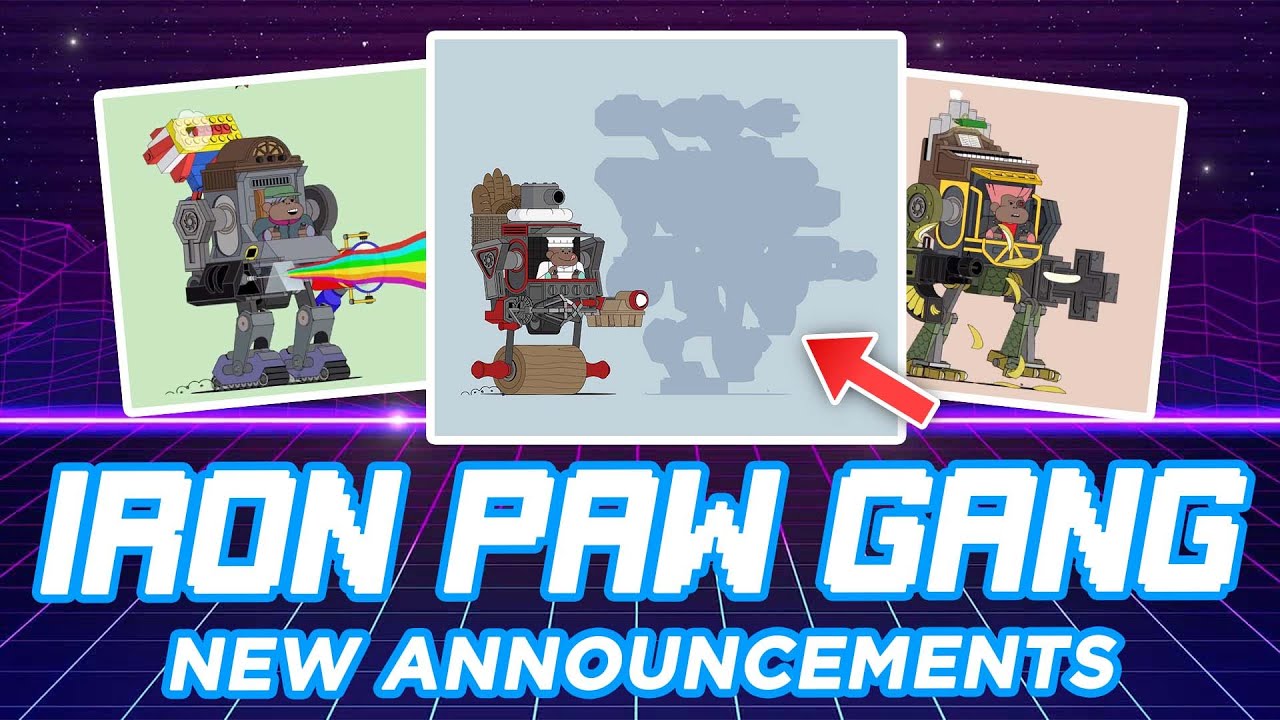 Iron Paw Gang NFT's - New Champions Announcements 😤 - YouTube