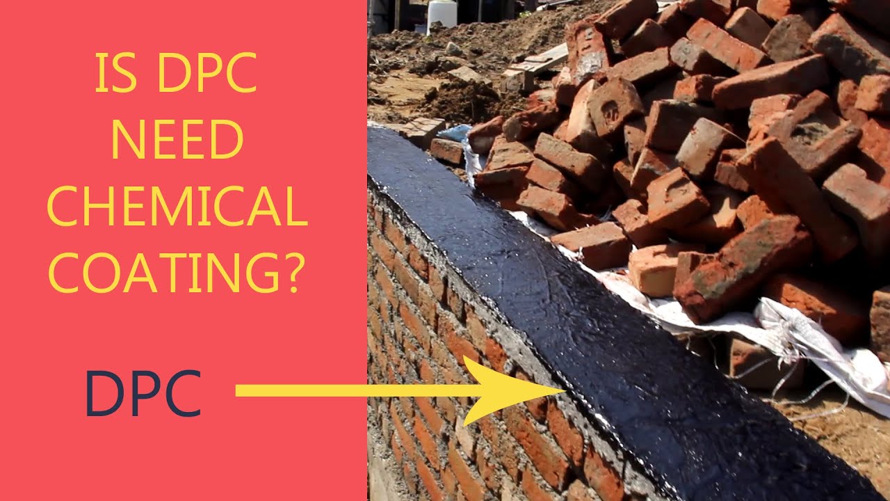 IS DPC NEED CHEMICAL COATING? WATER PROOFING OF HOUSE - YouTube