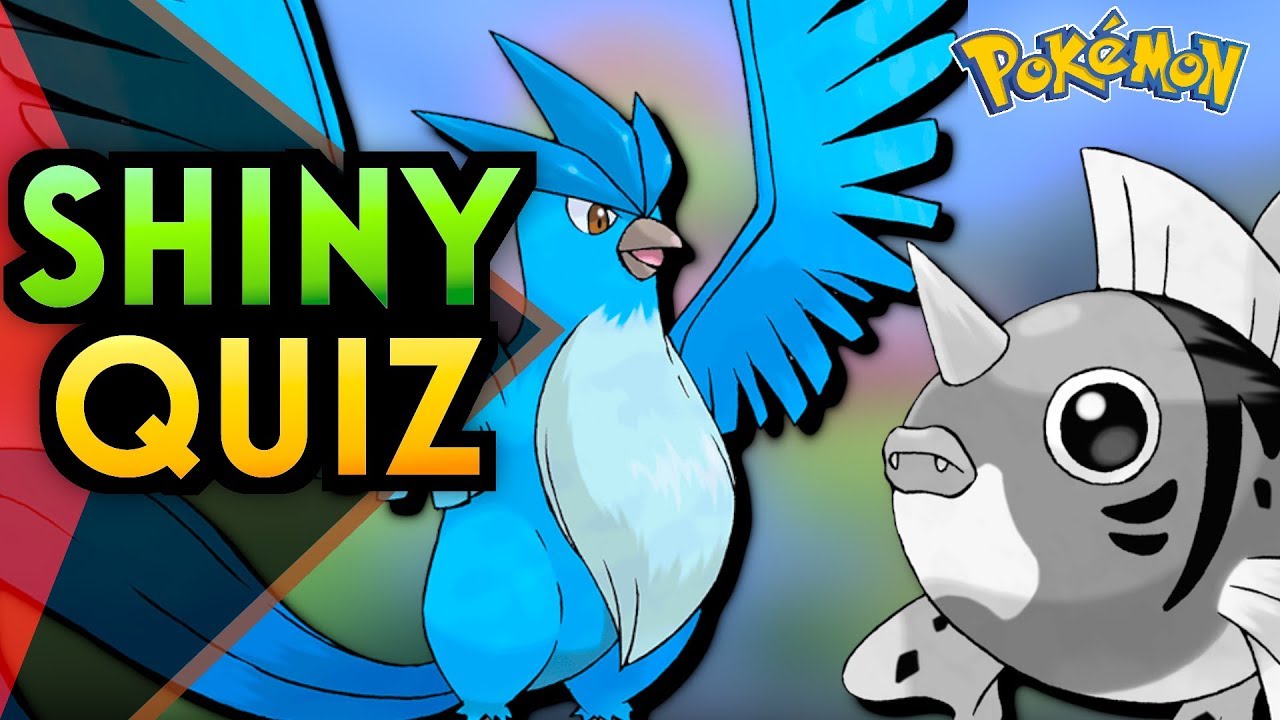 Schwerstes Shiny Pokemon Quiz - YouTube