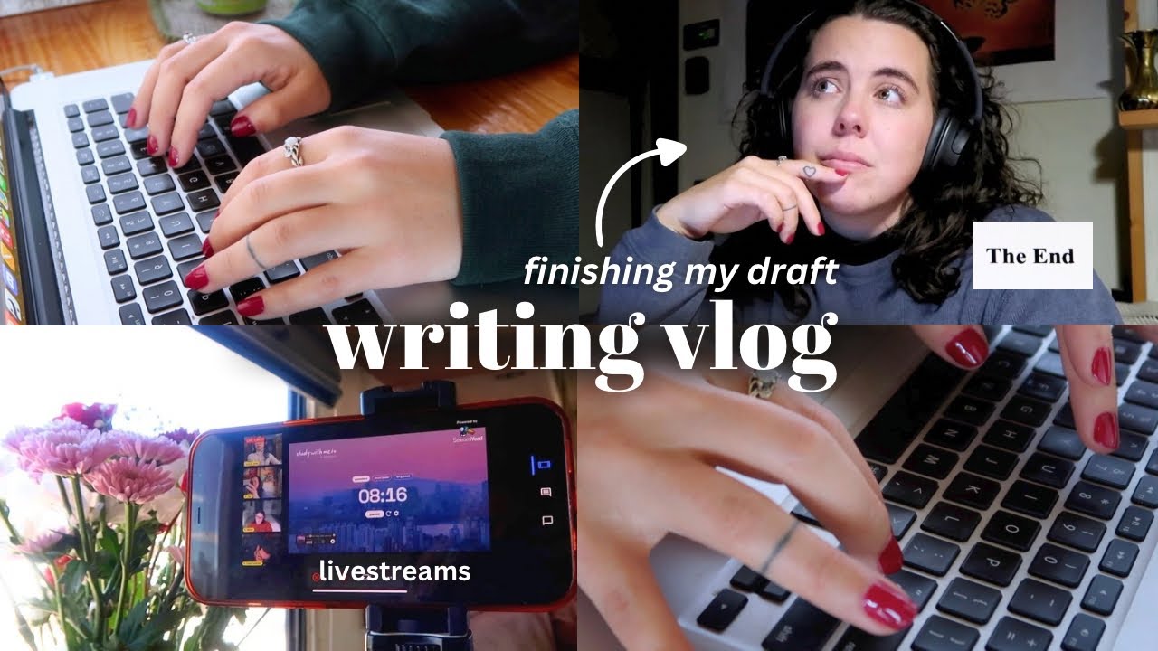 writing vlog 📖☕️ *finishing my 3rd book as an indie author #authortube ...