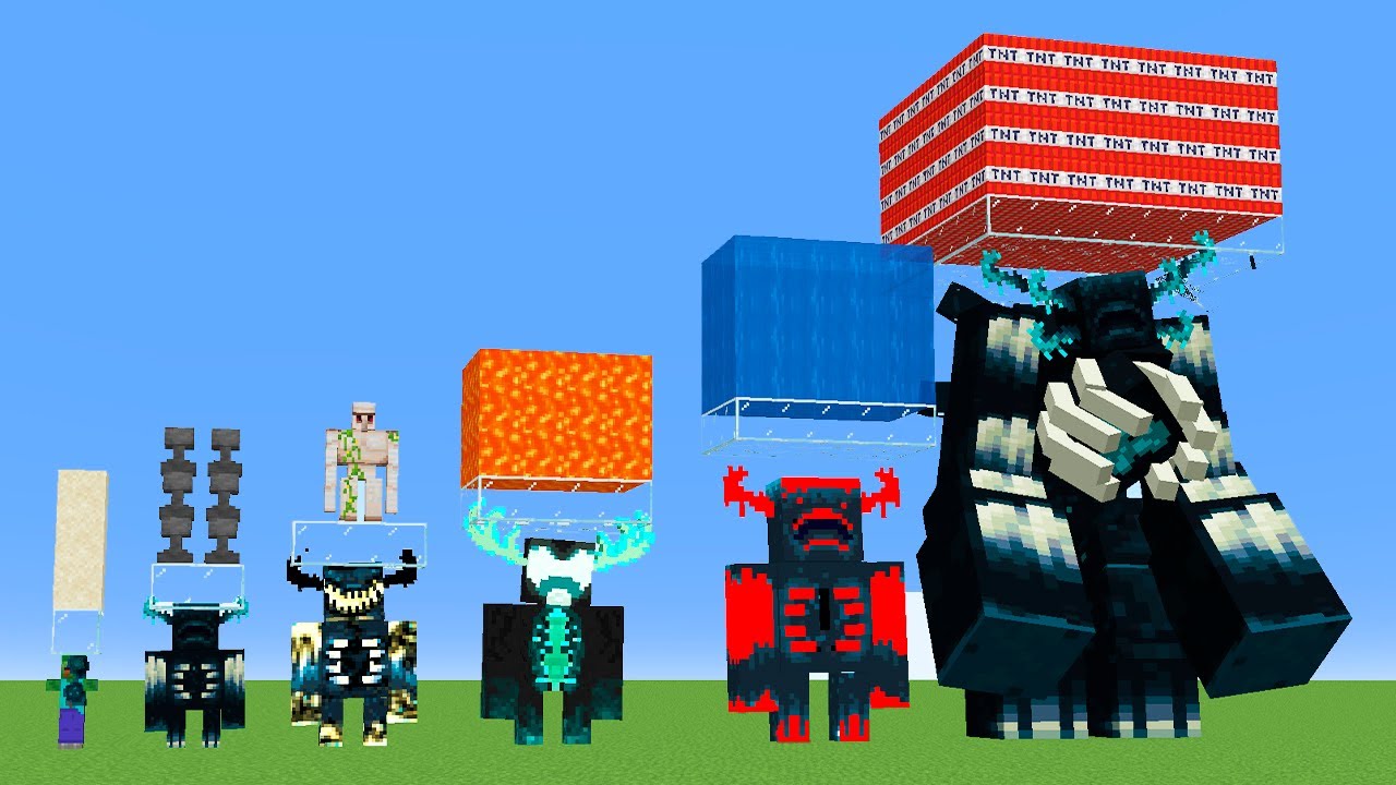 which of the extra warden and sculk bosses is immortal? - YouTube