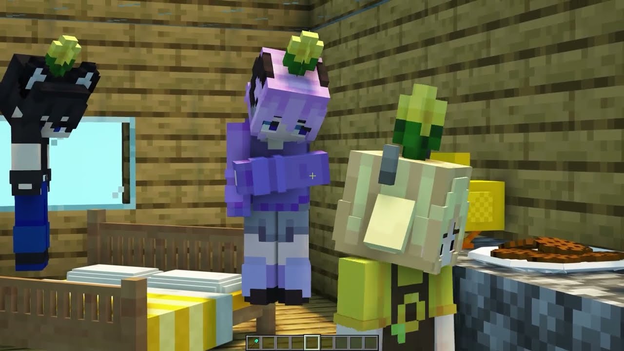 Having an ALL DAISY Family in Minecraft! - YouTube