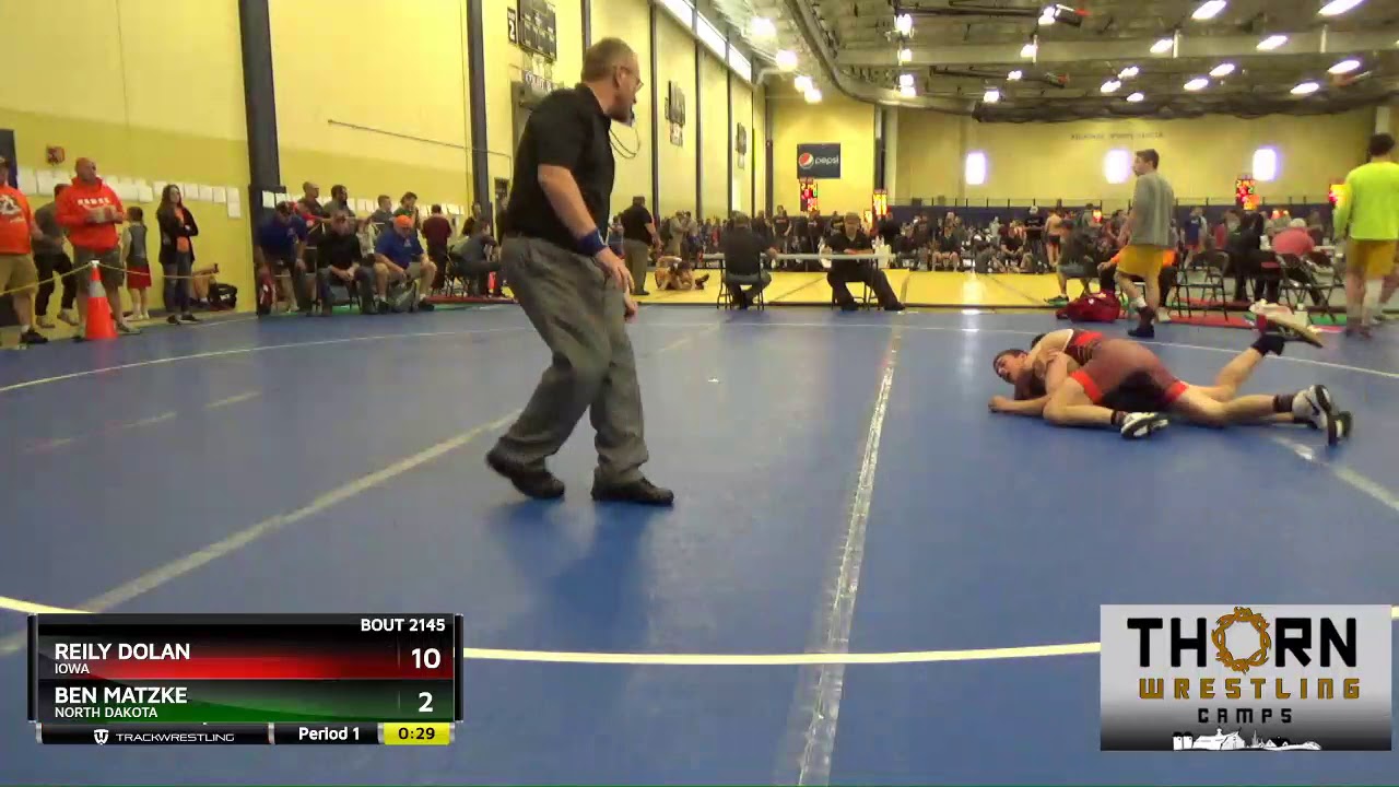 16U 132 Reily Dolan Iowa Vs Ben Matzke North Dakota - YouTube