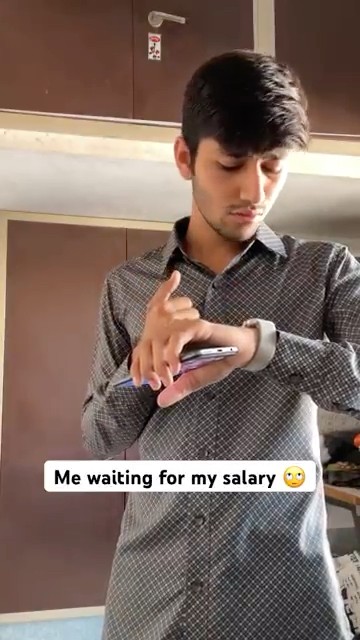 Me waiting for my salary || Vivek vlog || #short #viral #trending # ...