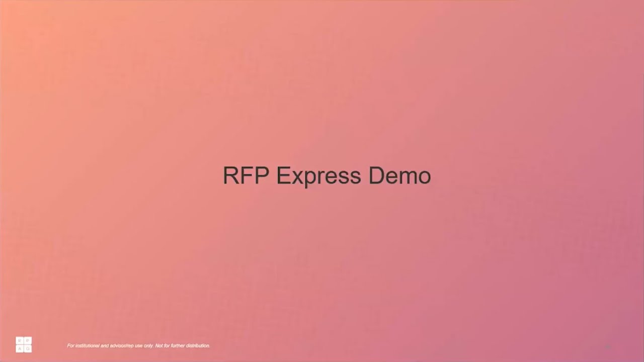 PlanFees’ RFP Express | Proposals at the Speed of Light - YouTube