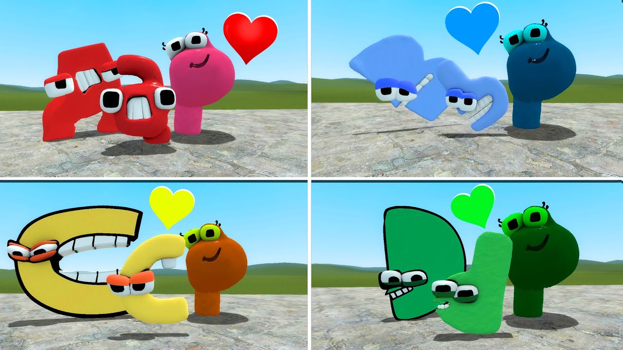 NEW LOWERCASE BABY ALPHABET LORE FAMILY!! In Garry's Mod! - YouTube