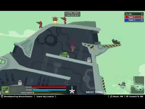 Armor Games: Armor Mayhem: Level 1-8 - YouTube
