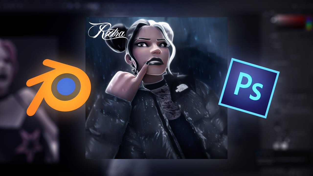 How I Made this *INSANE* Fortnite PFP! (SPEEDART & TUTORIAL) - YouTube