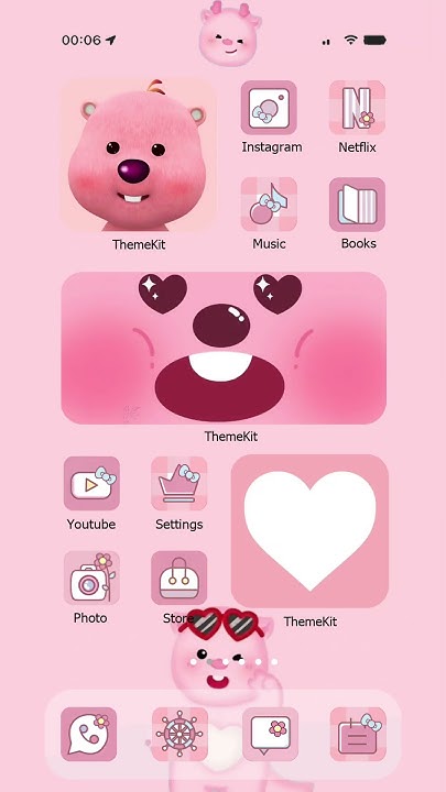 ️😊Cute widgets & icons for you. Get them in Themekit now!🌊☁️ - YouTube