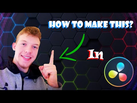 How to make A thumbnail with your face on In Davinci resolve! - YouTube