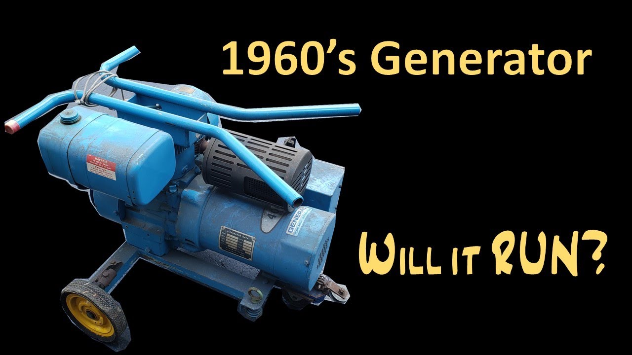 1960's Generator hasn't run in decades. WILL IT RUN? #withme #willitrun ...