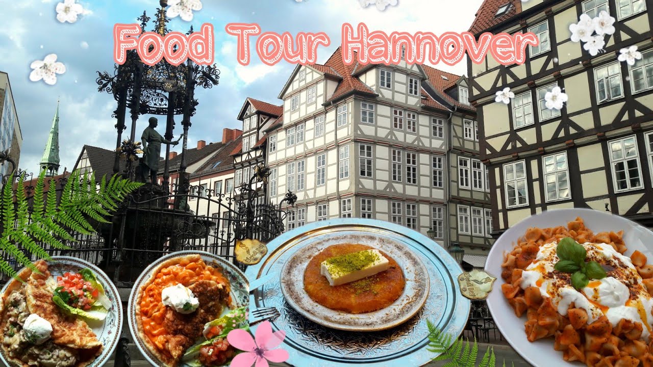Food Tour Hannover Ep.1 - Bún, Indian Curry, Caribbean Food, Manti ...