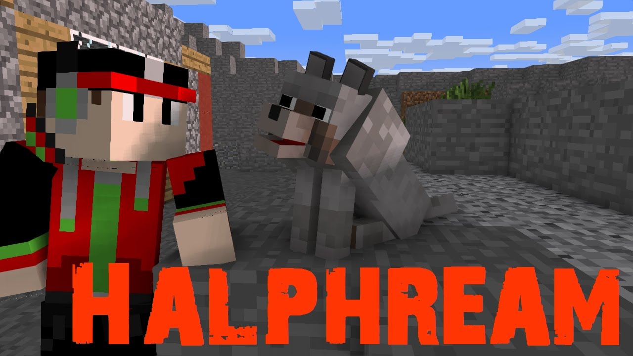 The New Halphream (Minecraft Short Animation) (Wolf Rig) with ...