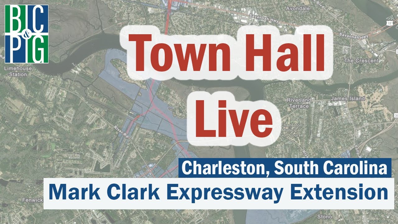 Mark Clark Expressway Extension Town Hall - YouTube